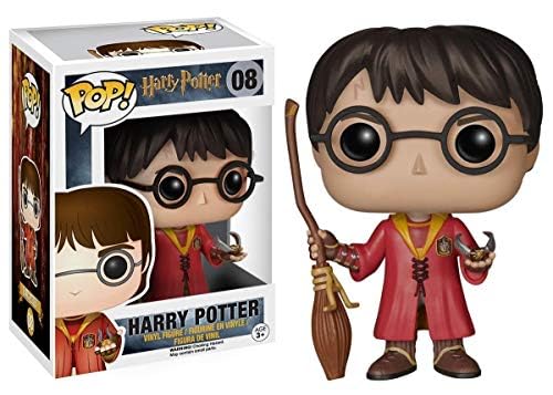 Harry Potter - Quidditch Harry Potter #08 Funko Pop! Vinyl Figure (Includes Compatible Pop Box Protector Case)
