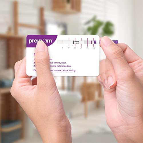 Premom Ovulation & Pregnancy Test Kit: 50 Quantitative Ovulation Strips & 20 Early Pregnancy Detction Tests Combo - Accurate Fertility Tracker OPK with Free APP, 50LH+20HCG PM2-S+PM1-S:50+20