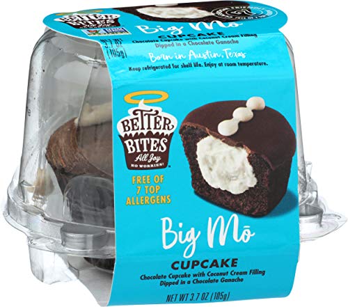Better Bites, Big Mostess Chocolate Cupcake, 3.7 Ounce