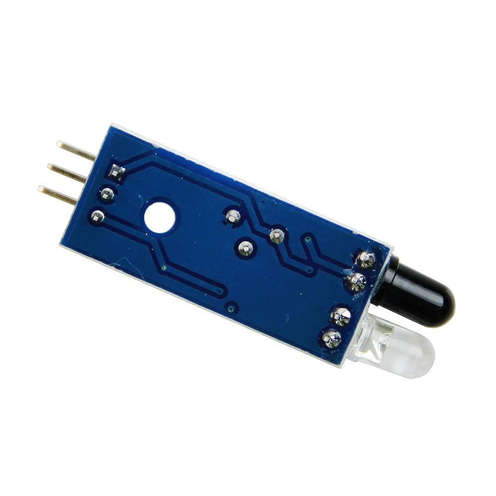 OSOYOO 10PCS Obstacle Avoidance Sensor Module for Arduino Smart Car Robot Raspberry Pi 4 3 Model B with IR Transmitting, Receiving Tube, Photoelectric Switch