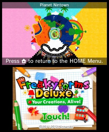 Freakyforms Deluxe: Your Creations, Alive! - Nintendo 3DS (Renewed)