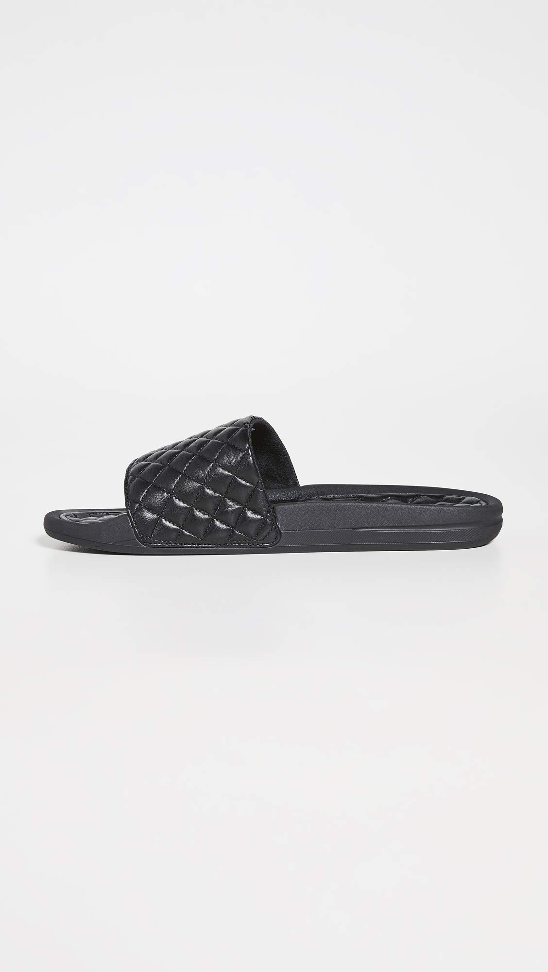 Athletic Propulsion Labs (APL) Men's Lusso Slide Flat Sandal, Black, 8