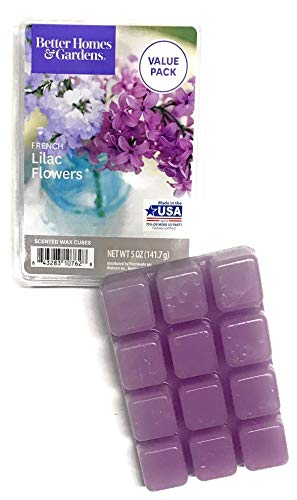 Better Homes and Gardens Scented Wax Cubes French Lilac Flowers, 5 OZ Package