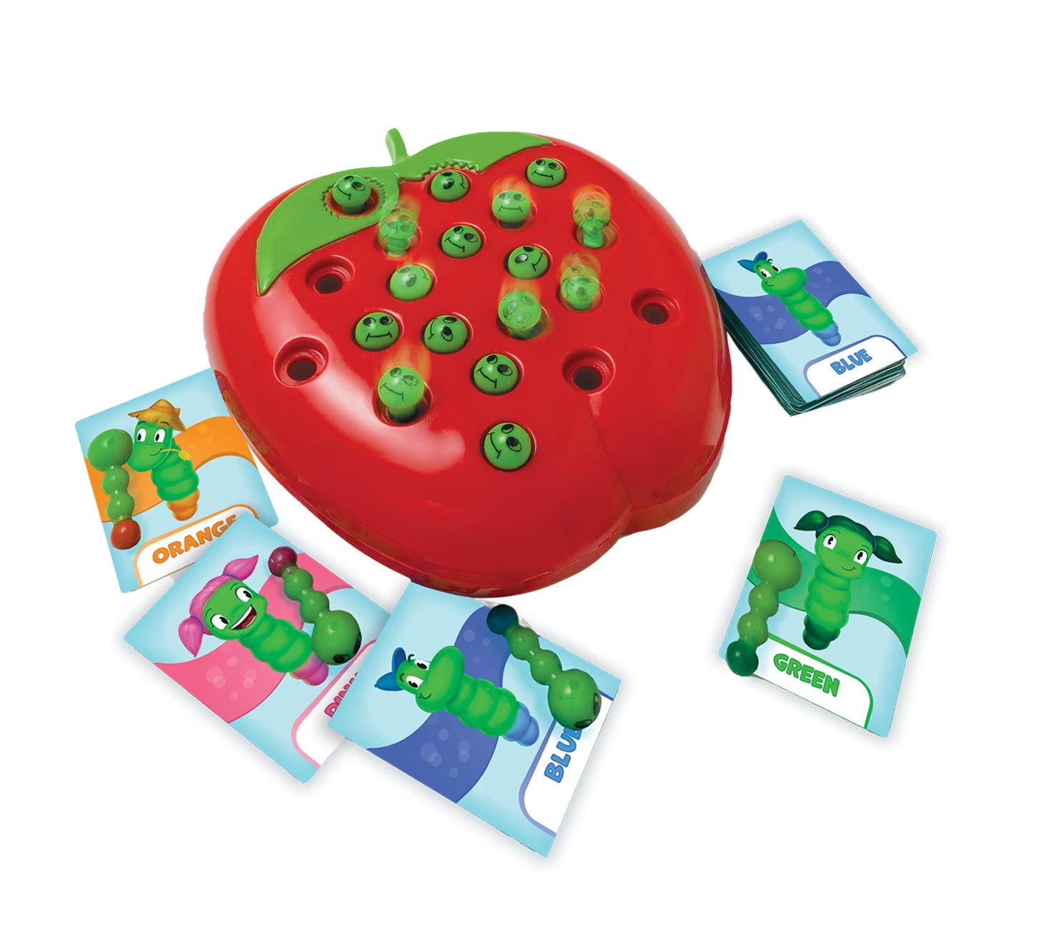Goliath Games 919207.006 Wiggly Worms Kids Games | for Ages 4+ | for 2-4 Players, Multi