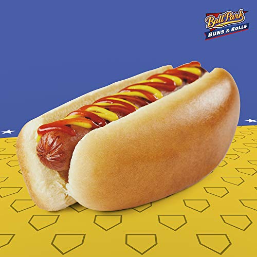 Ball Park Hot Dog Buns, 14oz, 8 count (Pack of 1)