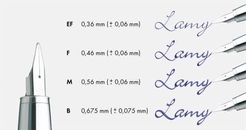 Lamy Z 50 Fine Nib Set - Black