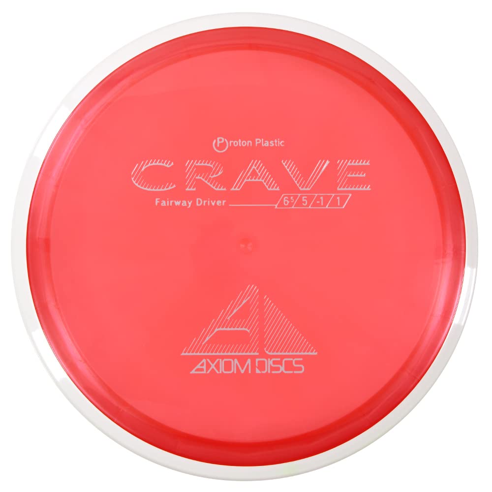 Axiom Discs Proton Crave Disc Golf Fairway Driver (155-160g / Colors May Vary)