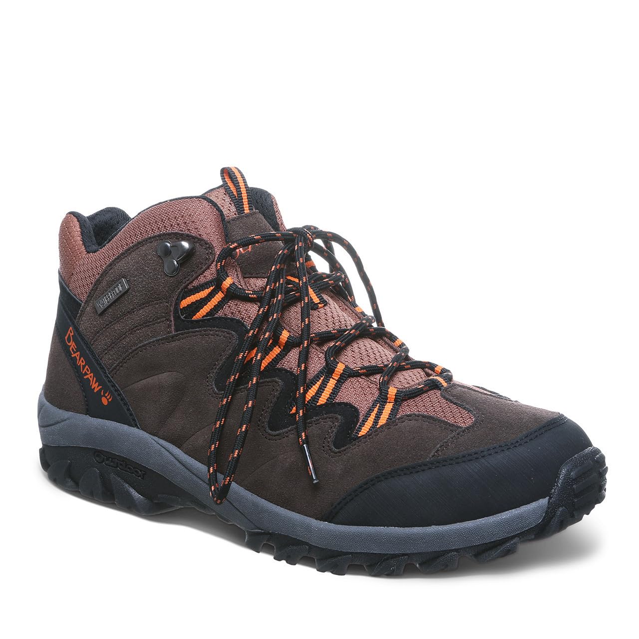 BEARPAW Men's Lars Brown Size 11 | Men's Hiker Bootie | Men's Hiking Boot | Comfortable Winter Boot