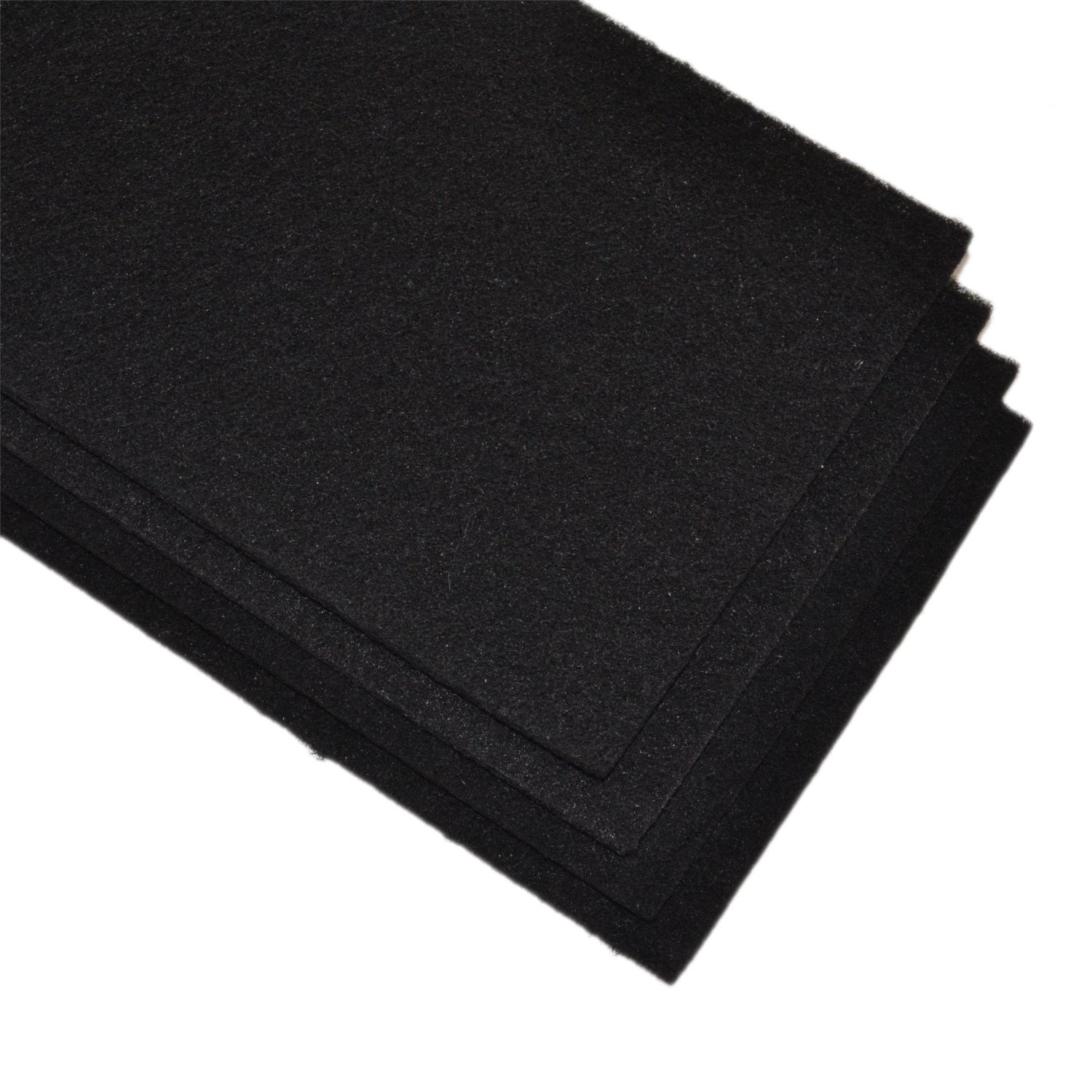 HQRP Filter Kit compatible with InvisiClean IC-7028 4 in 1 Full Size Tower model, 2pcs Cartridge Filters & 4-Pack Carbon Activated Pre-Filters