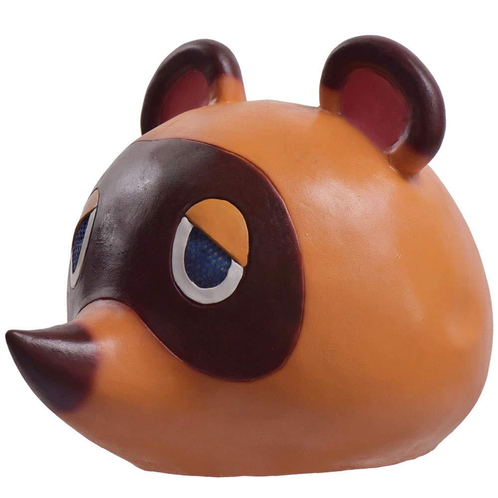 Animal Bear Cosplay Mask Raccoon Costume Halloween Party Props