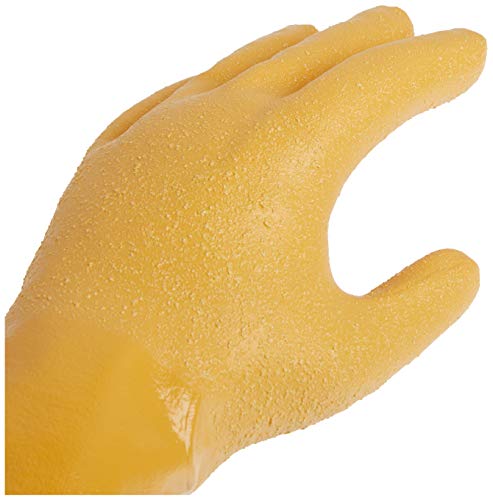 Atlas Glove WG772M 26-Inch Long Sleeve Nitrile Coated Cotton Lined Work Gloves, Medium, White
