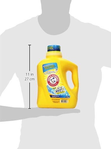 Arm & Hammer Liquid Laundry Detergent Plus OxiClean, Fresh Scent, 70 loads