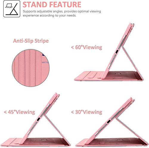 HD 10 Case DTangLsm Case for Amazon Fire HD 10 Tablet (5th/7th/9th Generation, 2015/2017/2019 Release) - Slim Leather Folding Protective Stand Cover with Auto Wake/Sleep for 10.1 Inch Tablet,Pineapple