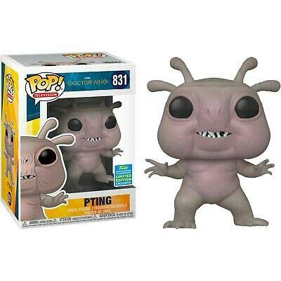 Funko Pop Doctor Who Pting 2019 SDCC Shared Sticker Summer Convention Exclusive