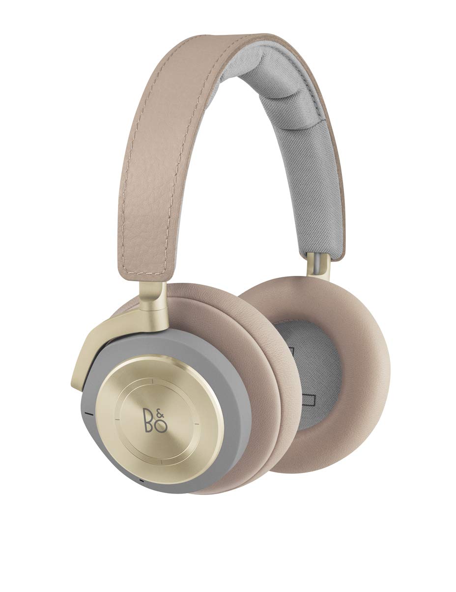 Bang & Olufsen Beoplay H9 3rd Gen Wireless Bluetooth Over-Ear Headphones (Amazon Exclusive Edition) - Active Noise Cancellation, Transparency Mode, Voice Assistant Button and Mic, Argilla Bright