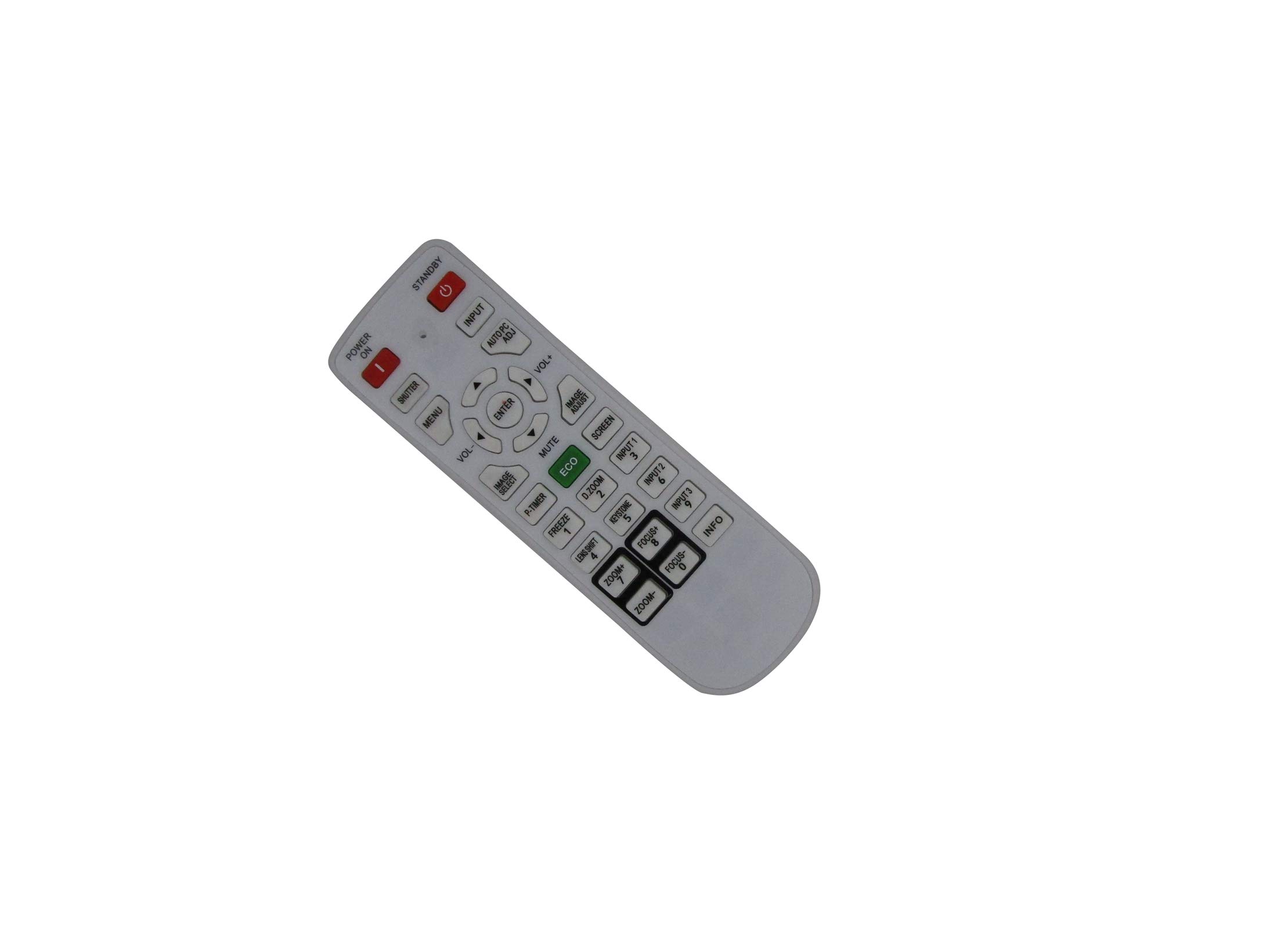 HCDZ Replacement Remote Control for Panasonic 6451055552 PT-EZ570 PT-EZ570E PT-EZ570EL PT-EZ570U PT-EZ570UL WUXGA Large Venue 3LCD Projector