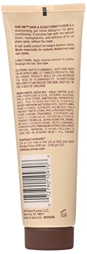 SoftSheen-Carson Sta-Sof-Fro Rub On Hair & Scalp Conditioner, Extra Dry, 5 oz