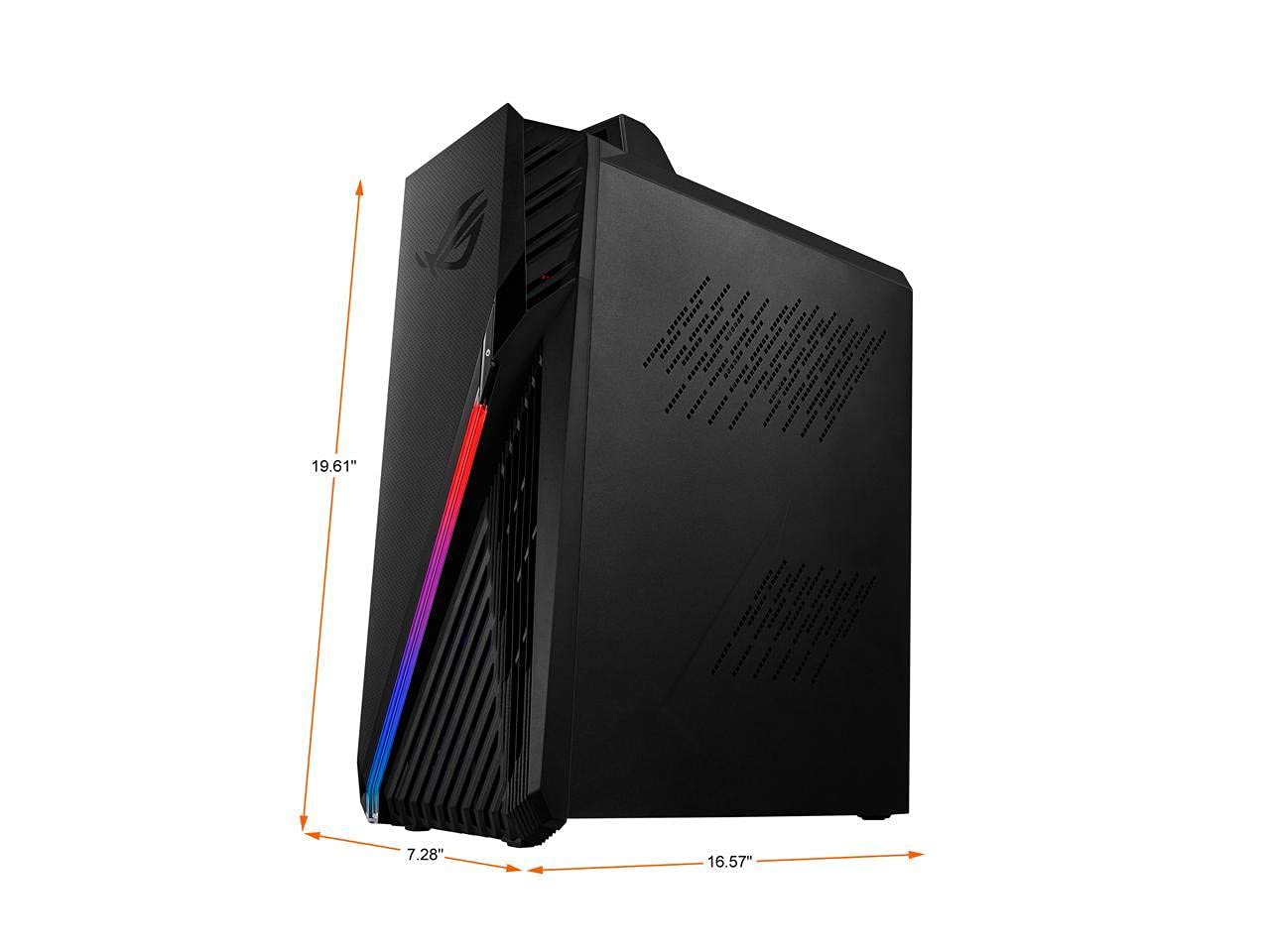 ASUS ROG Strix GA15 Gaming Desktop Tower PC,AMD Ryzen 7 5800X Processor, NVIDIA GeForce RTX 3080 10GB GDDR6X, 32GB DDR4 RAM, 2TB NVMe SSD, Keyboard and Mouse, Windows 11 Home