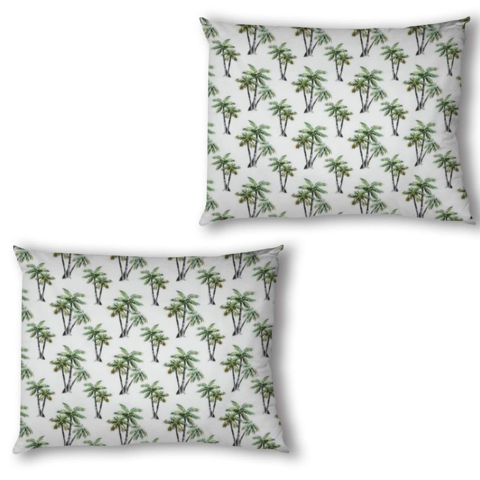 Tropical Theme 3 Pieces Duvet Cover Set Twin/Twin XL Size,Bedding Retro Tropical Jungle Print Duvet Cover,Breathable Washable Wrinkle,Fade,and Stain Resistant with Zipper Closure (White,Twin/Twin XL)