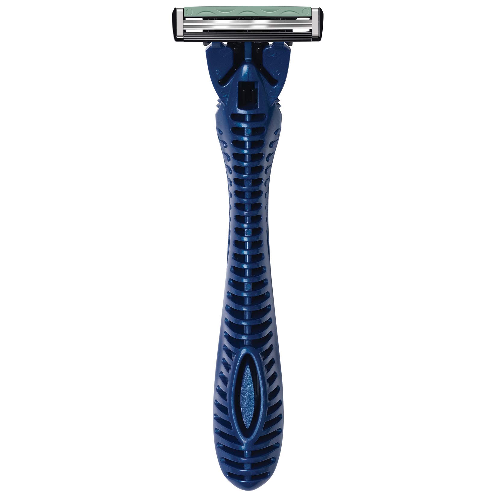 BIC® Flex2™ Hybrid Disposable Razor, Blue, 10 Pack