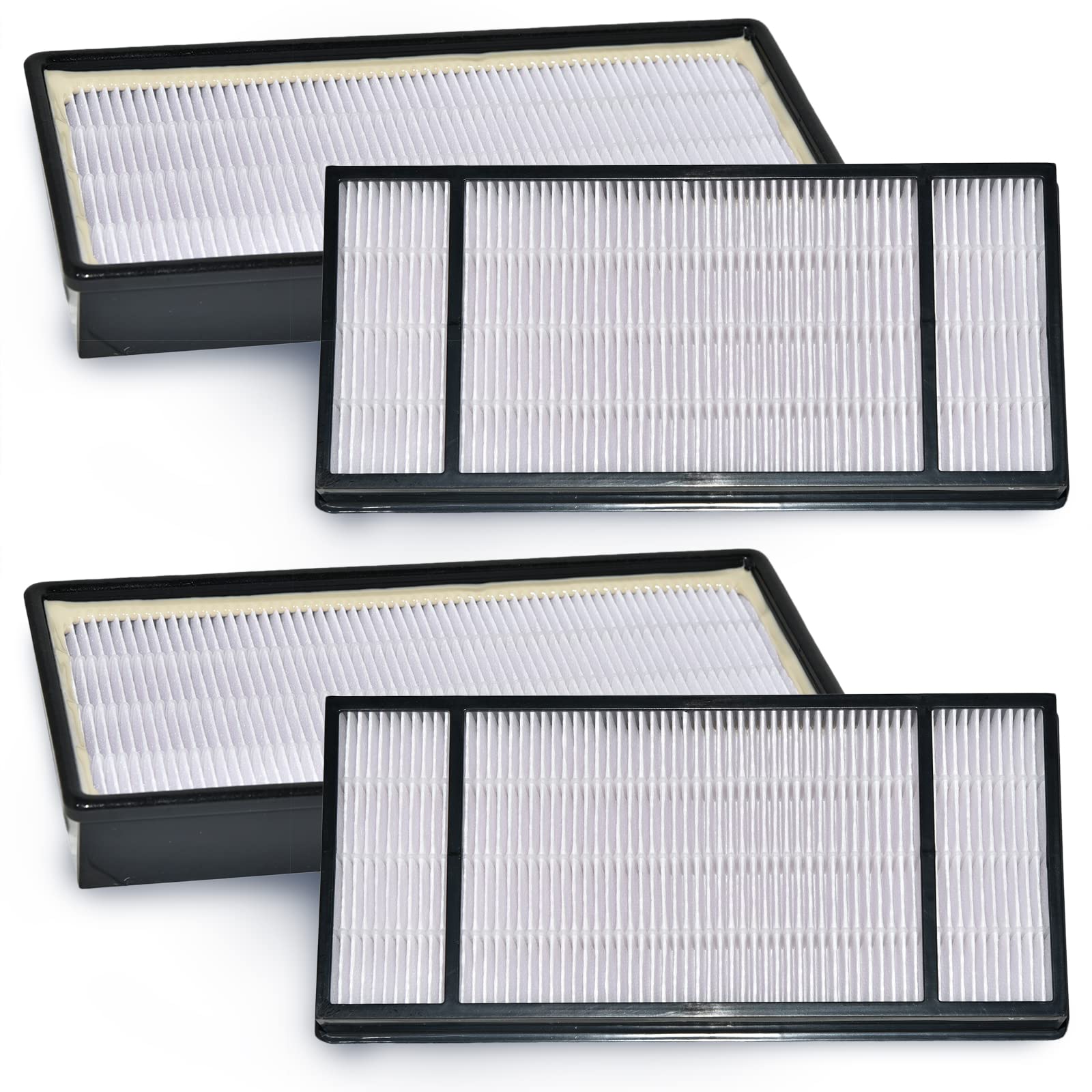Eagles Replacement HEPA Filter compatible with Honeywell Air Purifier HRF-H2 H Type,Fit for Model HPA050, HPA150, HPA060, HPA160,HHT055 and HHT155 4Packs