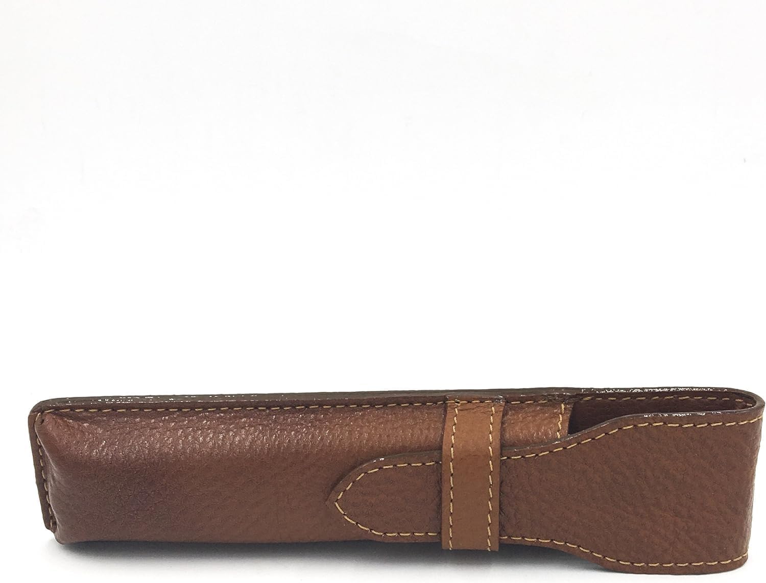 Parker Leather Saddle Brown Protective/Travel Case for Straight, Shavette and Barber Razors - from Parker Safety Razor