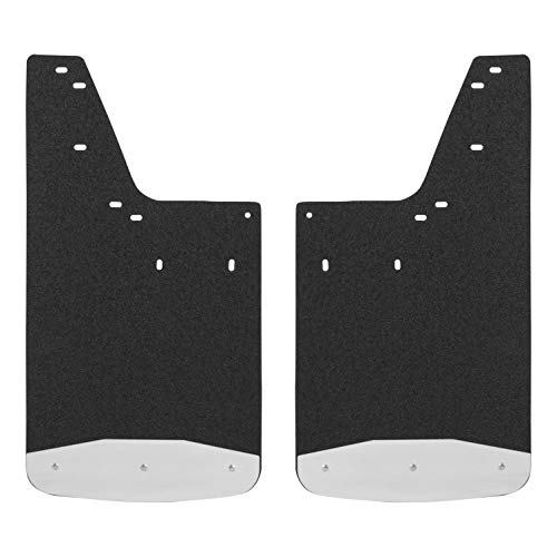 LUVERNE 250233 Front or Rear 12-Inch x 23-Inch Textured Rubber Mud Guards, Select Dodge Ram 1500, 2500, 3500