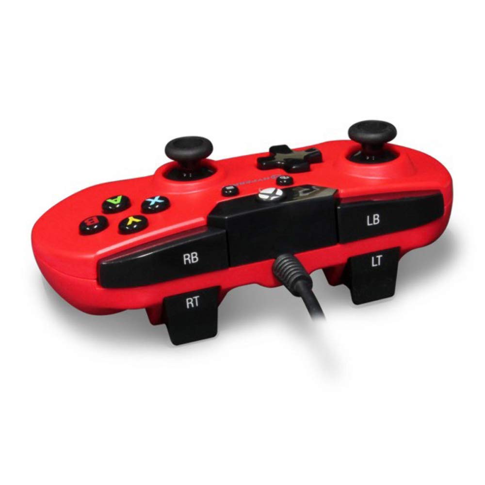 Hyperkin X91 Wired Controller for Xbox One/ Windows 10 PC (Red) - Officially Licensed by Xbox