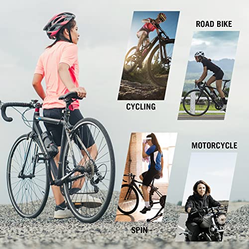BALEAF Women's Cycling Bike Jersey Short Sleeve Breathable Bicycle Shirt 4 Rear Pockets UPF 50+ Orange M
