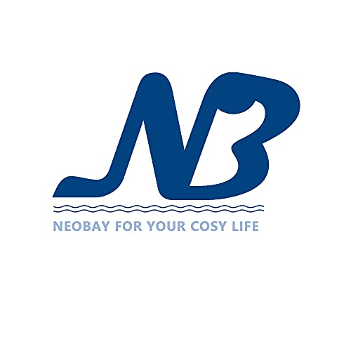 Neobay Child Proof Door Lock with Adjustable Door Strap and Latch. No Need for Interior Cat Door. Keep Toddler Out of Room with Litter Box While Let Cat in Easily.
