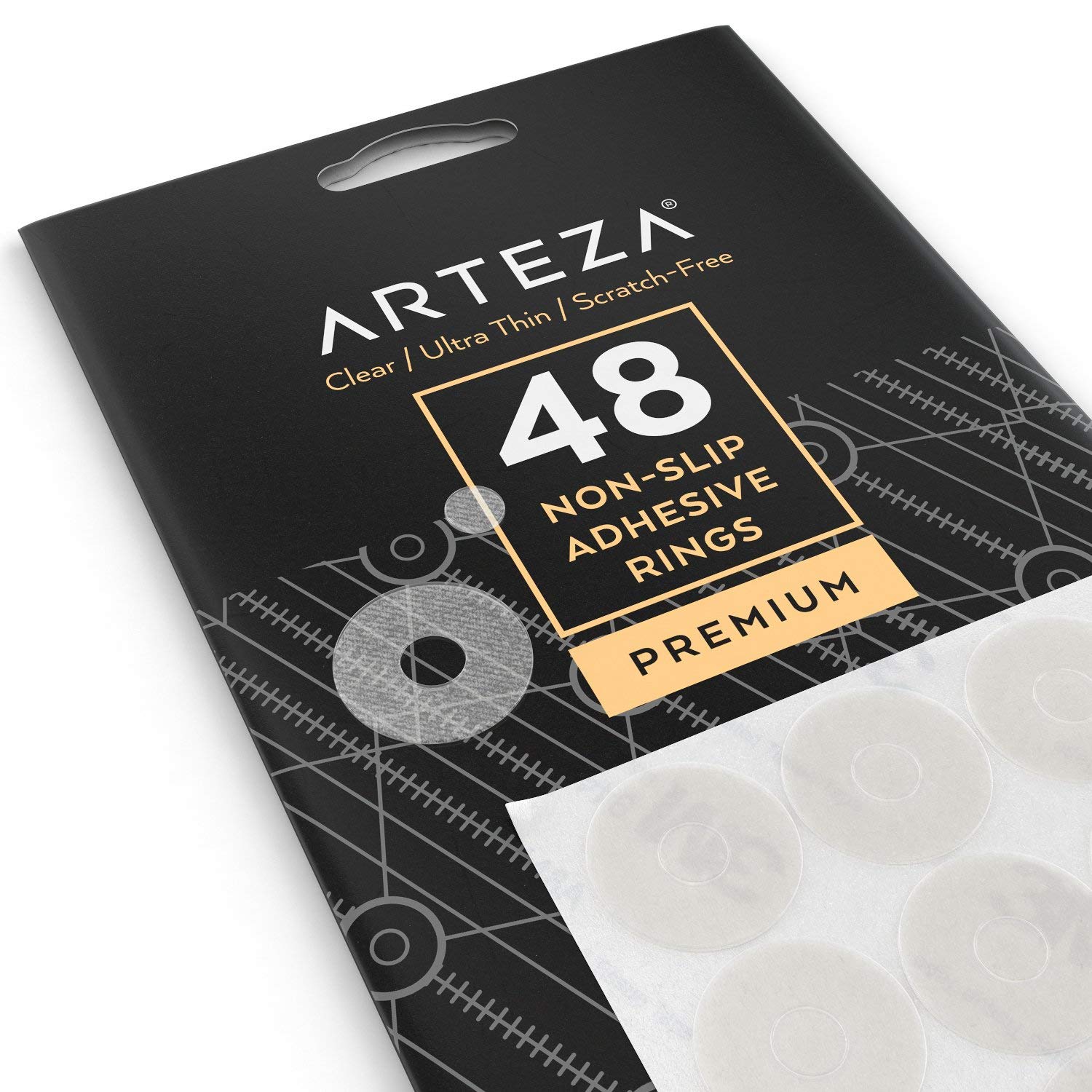 ARTEZA Quilting Rulers Set of 4, Double-Colored Acrylic Sewing Ruler