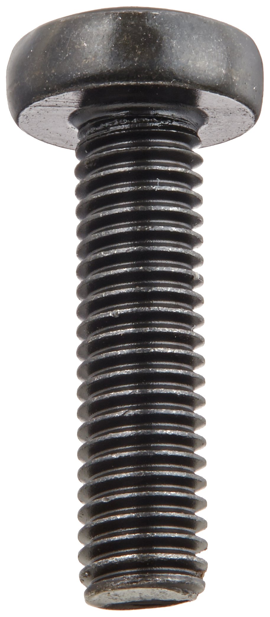 Small Parts M830D7985AB Steel Pan Head Machine Screw, Black Oxide Finish, Meets DIN 7985, #4 Phillips Drive, M8-1.25 Thread Size, 30 mm Length, Fully Threaded, Import (Pack of 50)