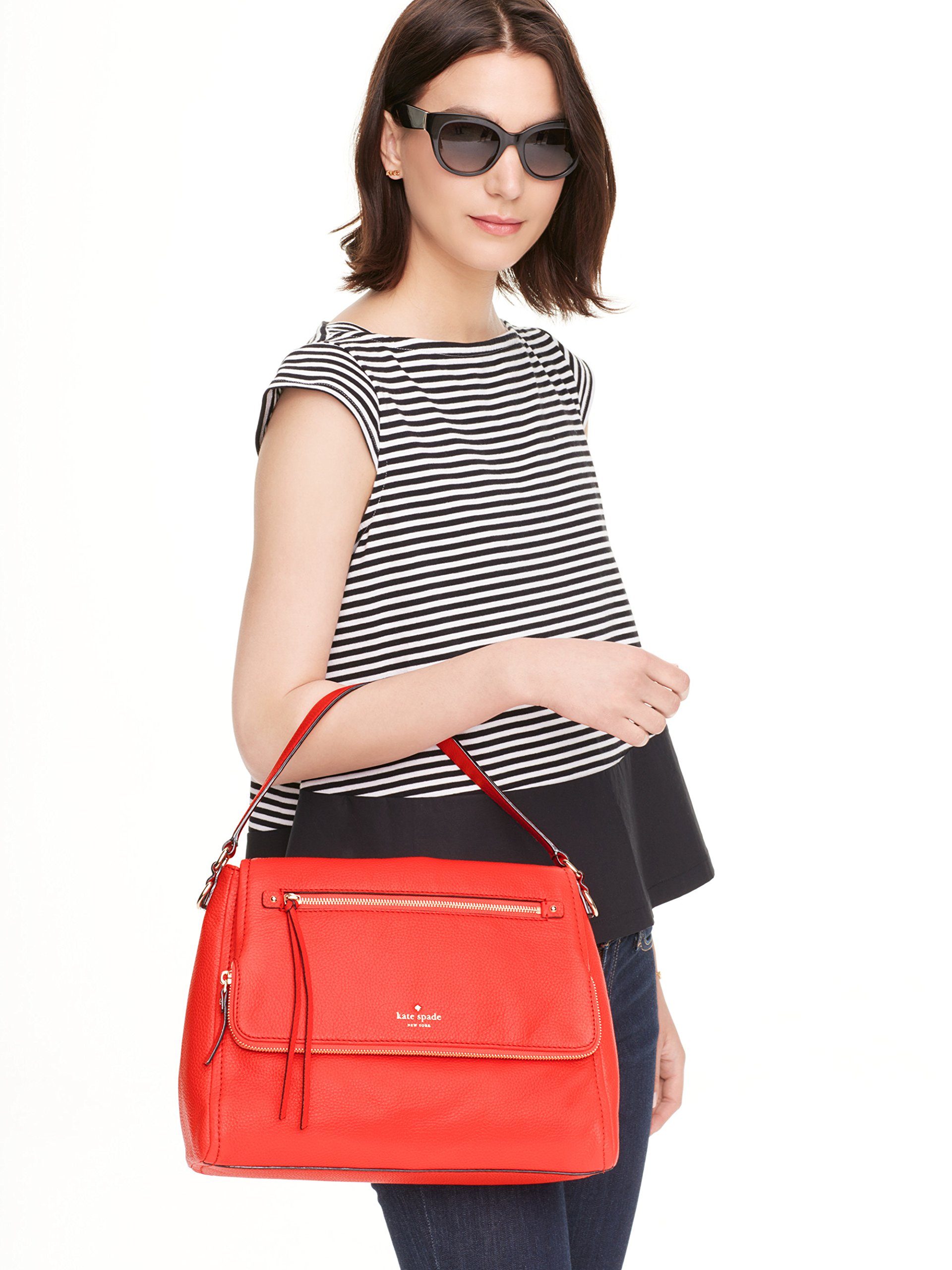 Kate Spade Cobble Hill Toddy Bag, Bright Papaya
