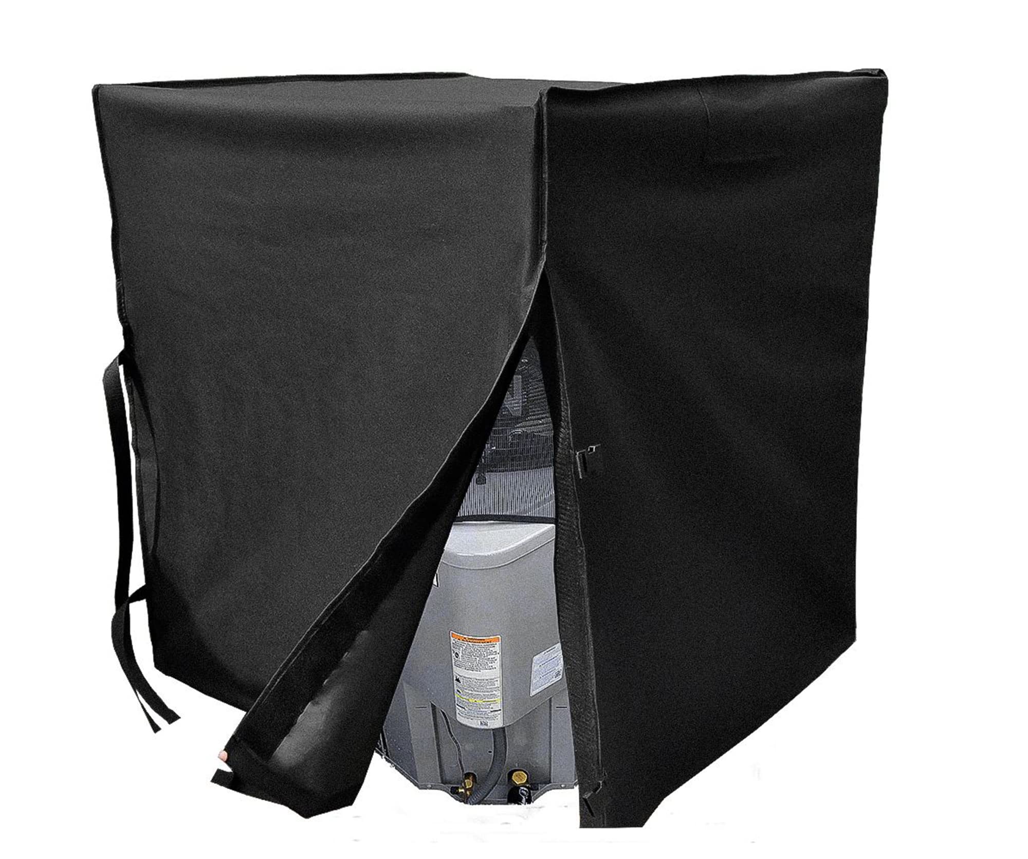 Atyard Air Conditioner Cover for Outside Units-Durable AC Cover Water Resistant Fabric Windproof Design -Square Fits up to 24 x 24 x 30 inches