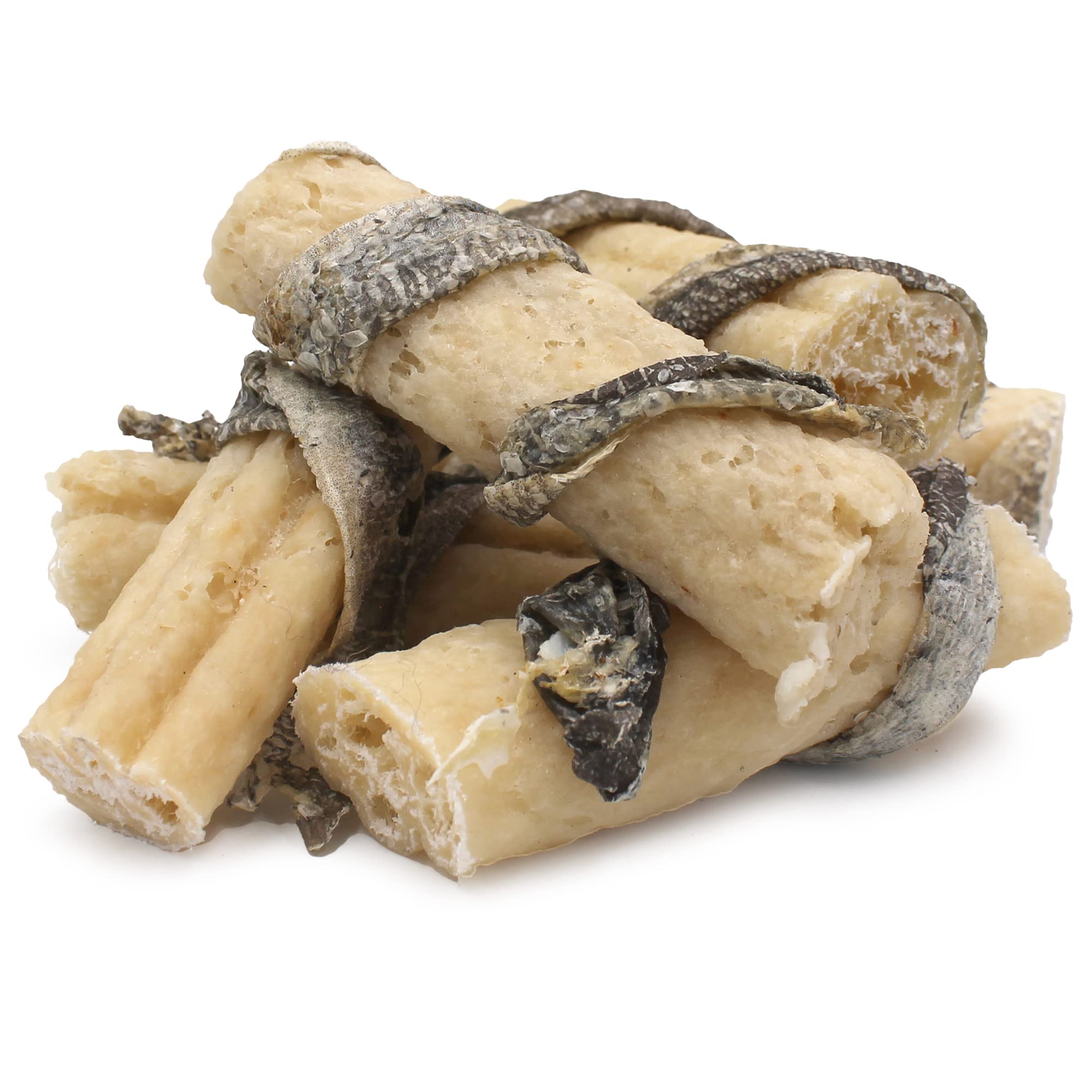 Icelandic+ Beef Collagen Dental Chew Stick Wrapped with Fish 4" Dog Treat