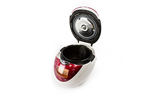 Cuckoo CRP-N0681F 6 Cups Electric Rice Cooker, 110v, Red