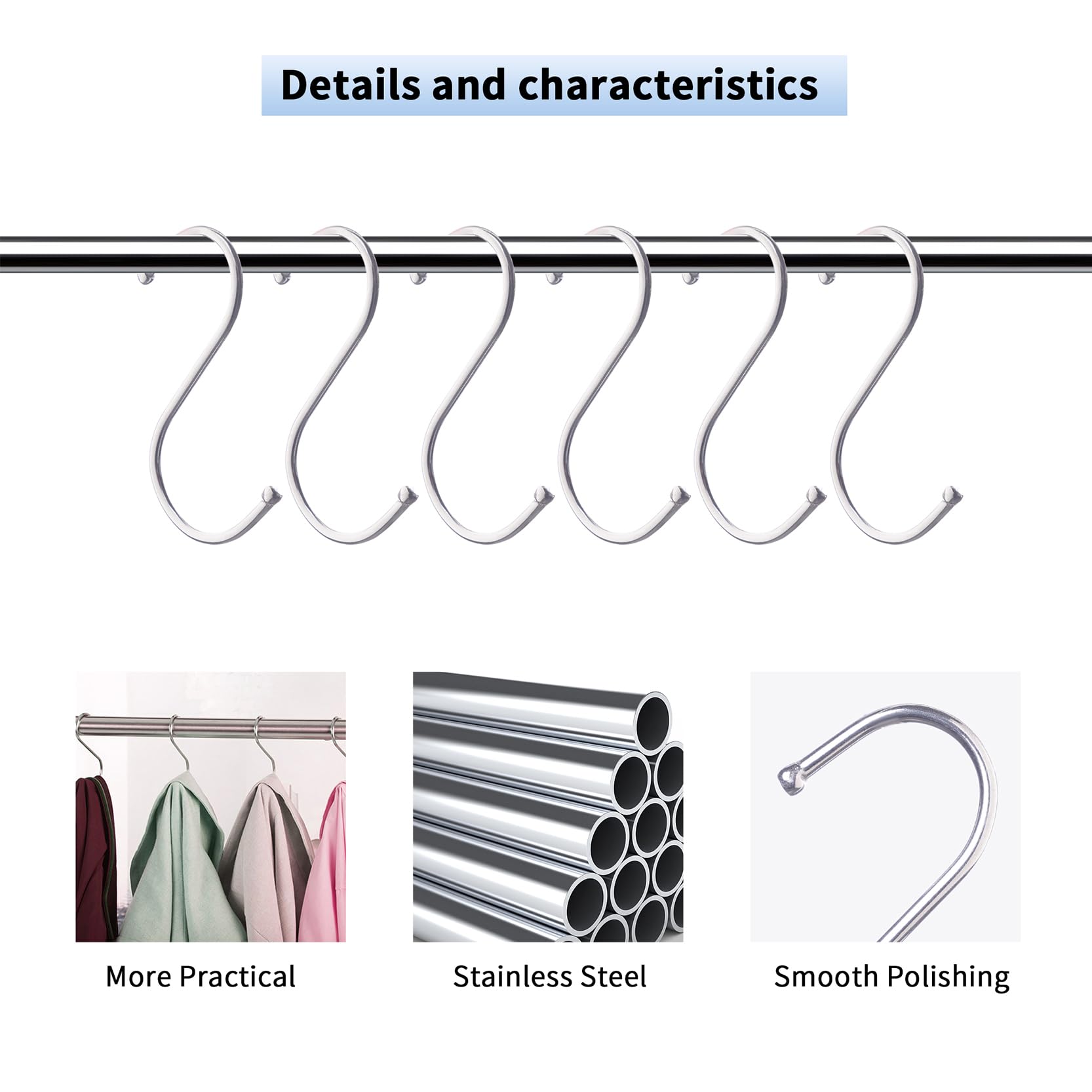 S Hooks Set