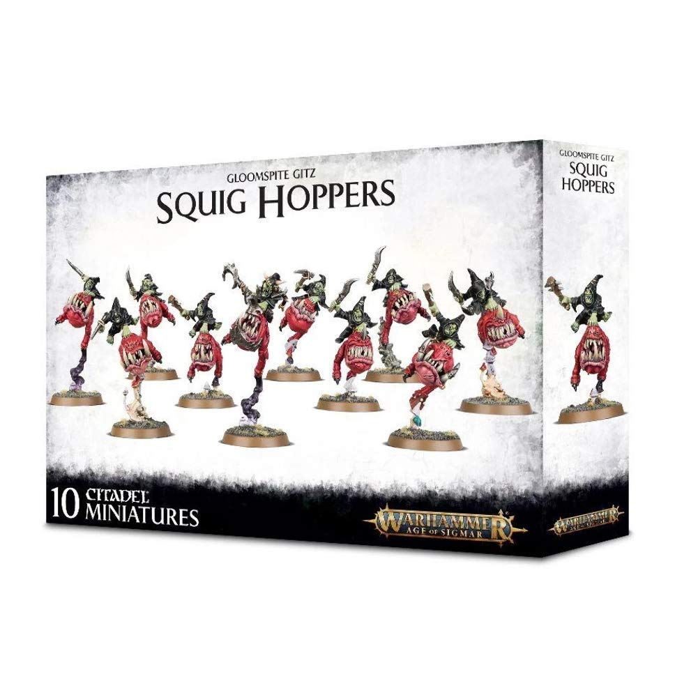Games Workshop Warhammer Age of Sigmar: Gloomspite Gitz Squig Hoppers