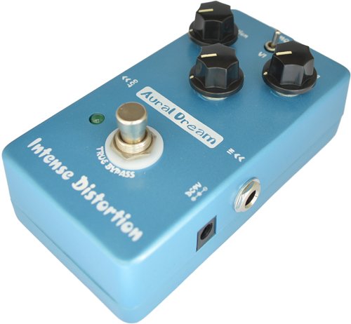 Aural Dream Intense Distortion Guitar Effect Pedal includes Brown Sound and 70's distortion with 2 modes distortion,True Bypass.