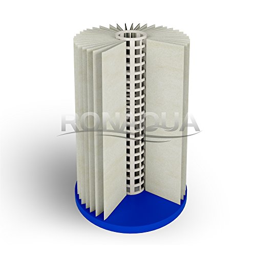 Big 10 x 4.5 inches Pleated Washable & Reusable Sediment Filter 5 Micron Amplified Surface Area, Removes Sand, Dirt, Silt, Rust, Extended Filter Life for 10" Big Housing