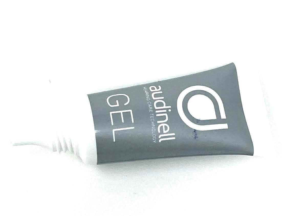 Audinell Ear Gel (5ml) | For Itchy Ears, Dry Skin, Rash, Eczema, Dermatitis | Naturally Hydrates, Moisturizes, Lubricates Ear Canal | Aids Insertion of Hearing Devices, Earbuds, Earplugs, Earmold