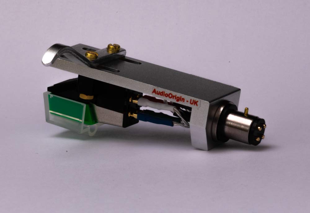 Headshell Cartridge Mount, Eliptical Stylus, Needle for Sansui SR-5090, FR-D25, FR-Q5, SR-25, FR-2060, SR-626, SR-323, FR-D45, SR-7090, MADE IN ENGLAND