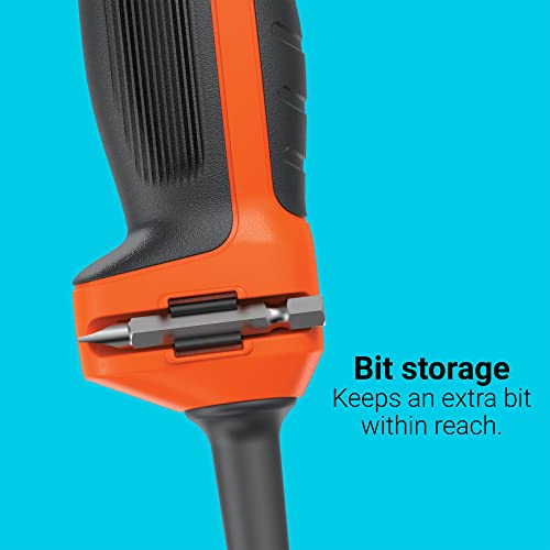 BLACK+DECKER 6.0 Amp 3/8 in. Electric Drill/Driver Kit (DR340C)