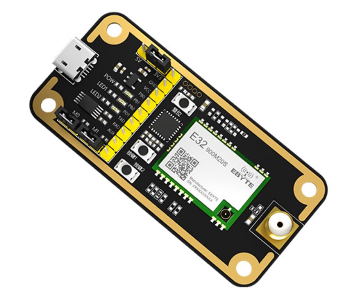 EBYTE SX1278 868MHz 915MHz Lora Test Board 20dbm E32-900MBL-01 USB Interface with Antenna and Power Supply