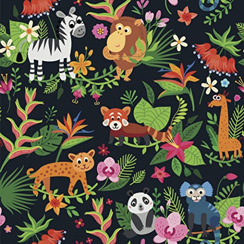 Magnolia Honey Baby Crib Tent - Pop Up Mesh Canopy - Breathable Mosquito Net - Cute Jungle Design - Keep Toddler from Climbing Out - Fits All Standard Cribs - Portable - Easy to Install