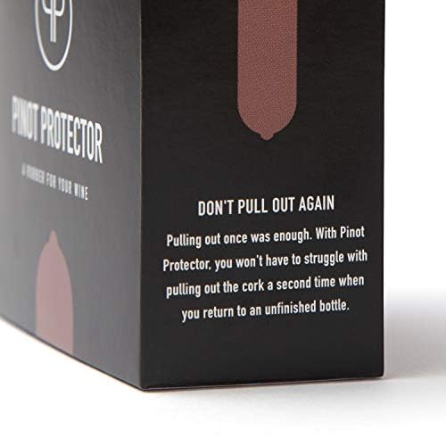 Big Betty - Pinot Protector Wine Bottle Stopper - Air-Tight, No Leak, Food Grade Nitrile - Red (6 Count)