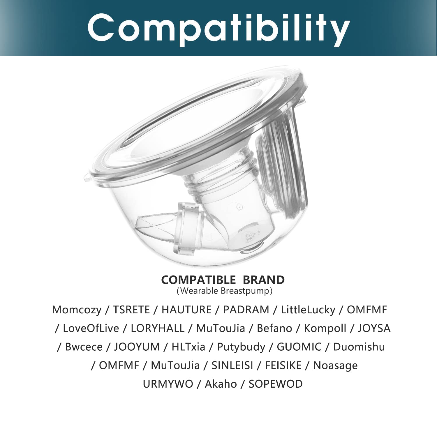 Begical Wearable Breast Pump 19mm Flanges Compatible with Momcozy/Tsrete/kmaier/hezkugu Breastpump Replacement Parts Replace Flange Insert Silicone Shields Use with S9|S10|S12|S9 Pro|S12 Pro