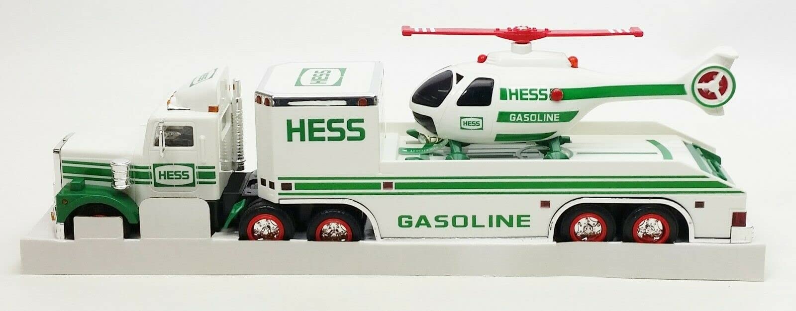 Hess Gasoline Truck Transporter with Helicopter 2006