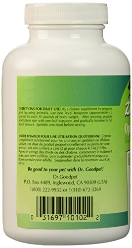 Dr. Goodpet Optimum Growth - All Natural Kitten & Puppy Care Multi-Vitamin/Mineral Powder