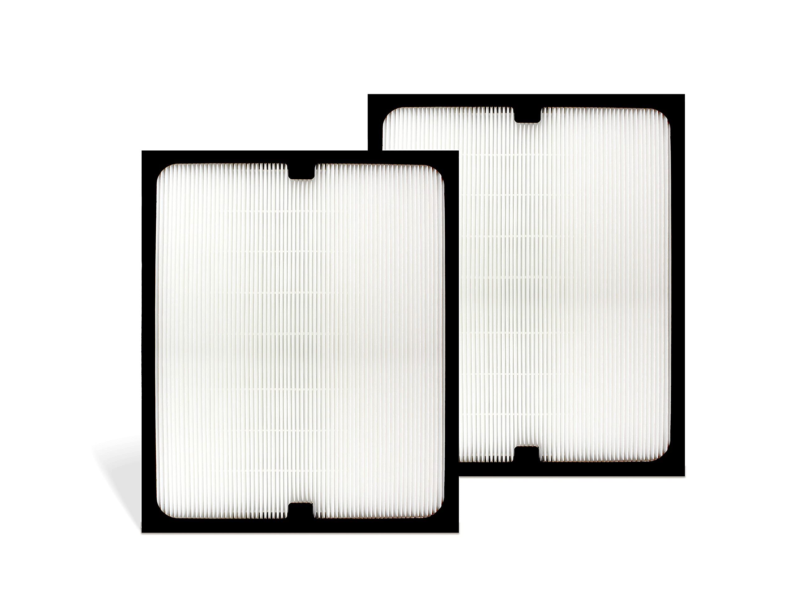 Fette Filter - True HEPA Filter Compatible with Blueair 200/300 Series Particle Filter for Models (Pack of 2)